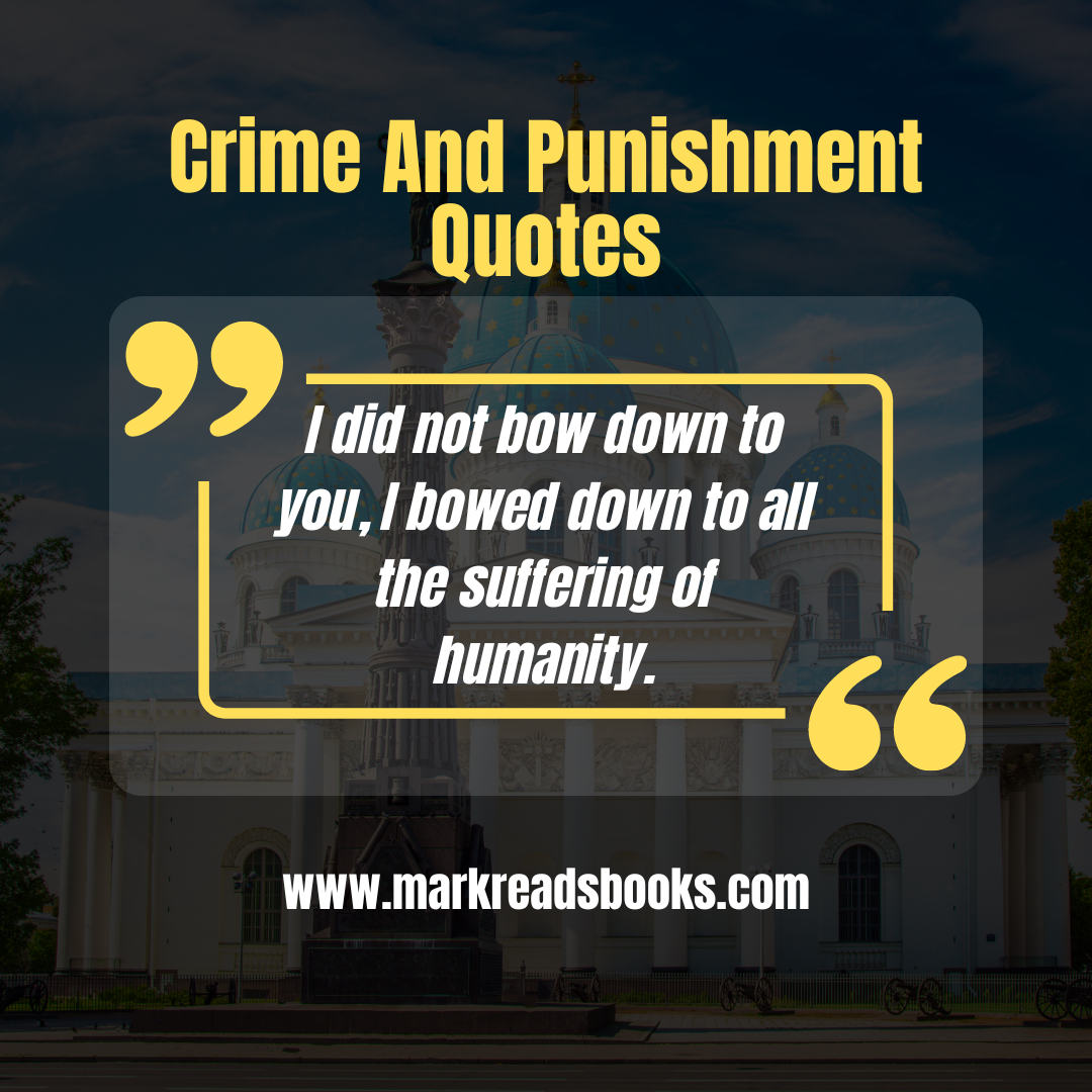 10 of the Greatest Crime and Punishment Quotes - Mark Reads Books