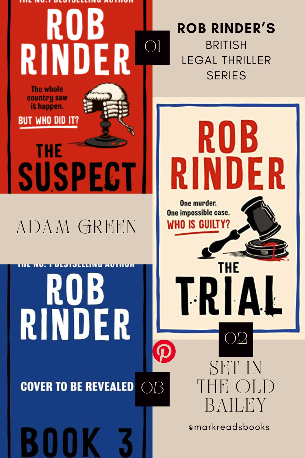 The Complete Adam Green Series by Rob Rinder - Mark Reads Books